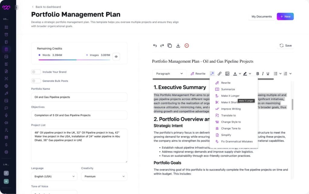 Effortless Portfolio Management Plan Ai Tool