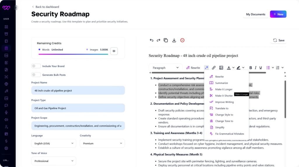 Security Roadmap Generator | Strengthen Your Strategies